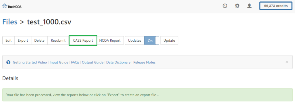 NCOA (National Change of Address) and CASS Certification - TrueNCOA